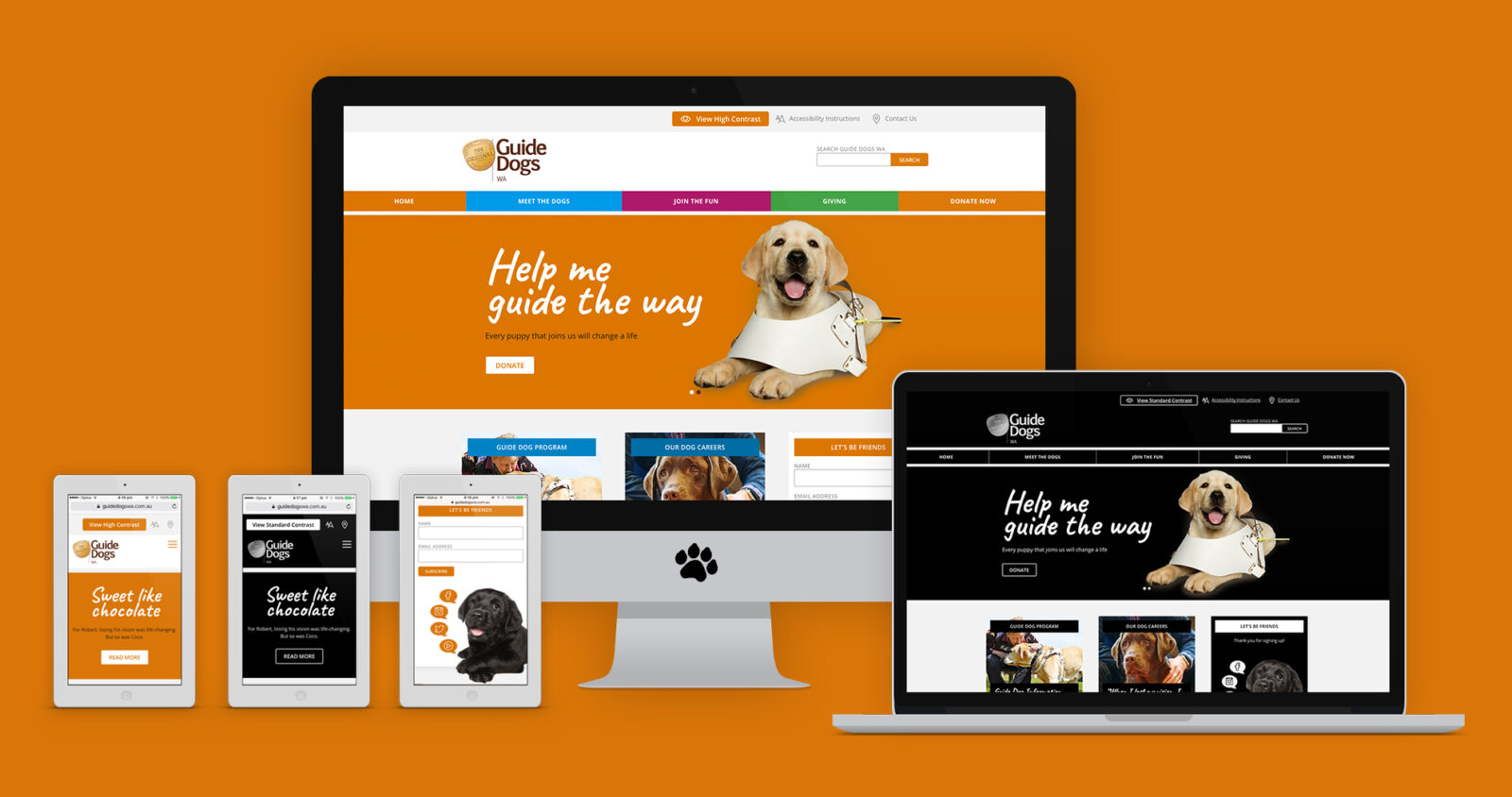 Guide Dogs WA Website - 21st Annual Australian Web Awards