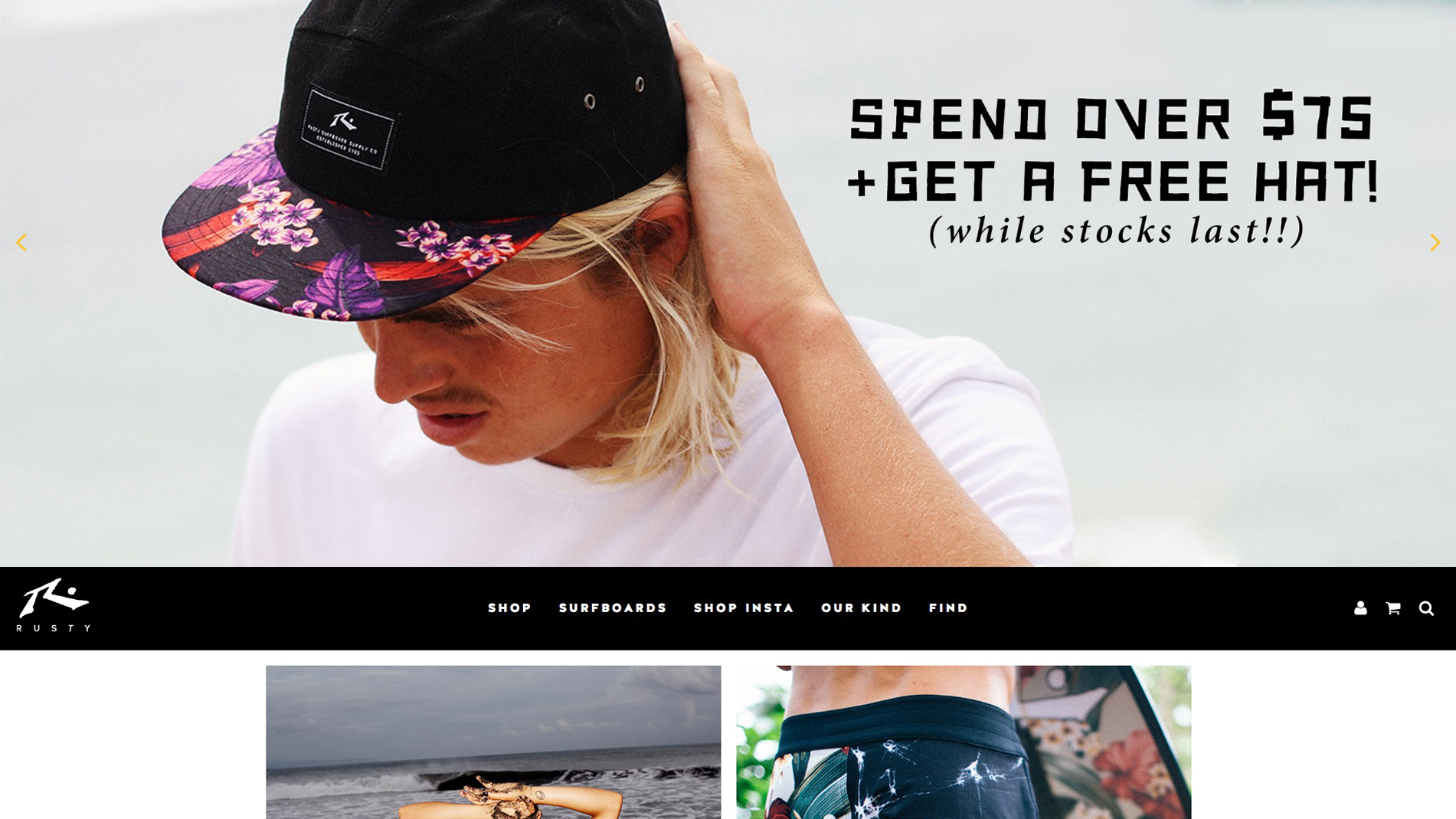 Rusty Australia - 20th Annual Australian Web Awards