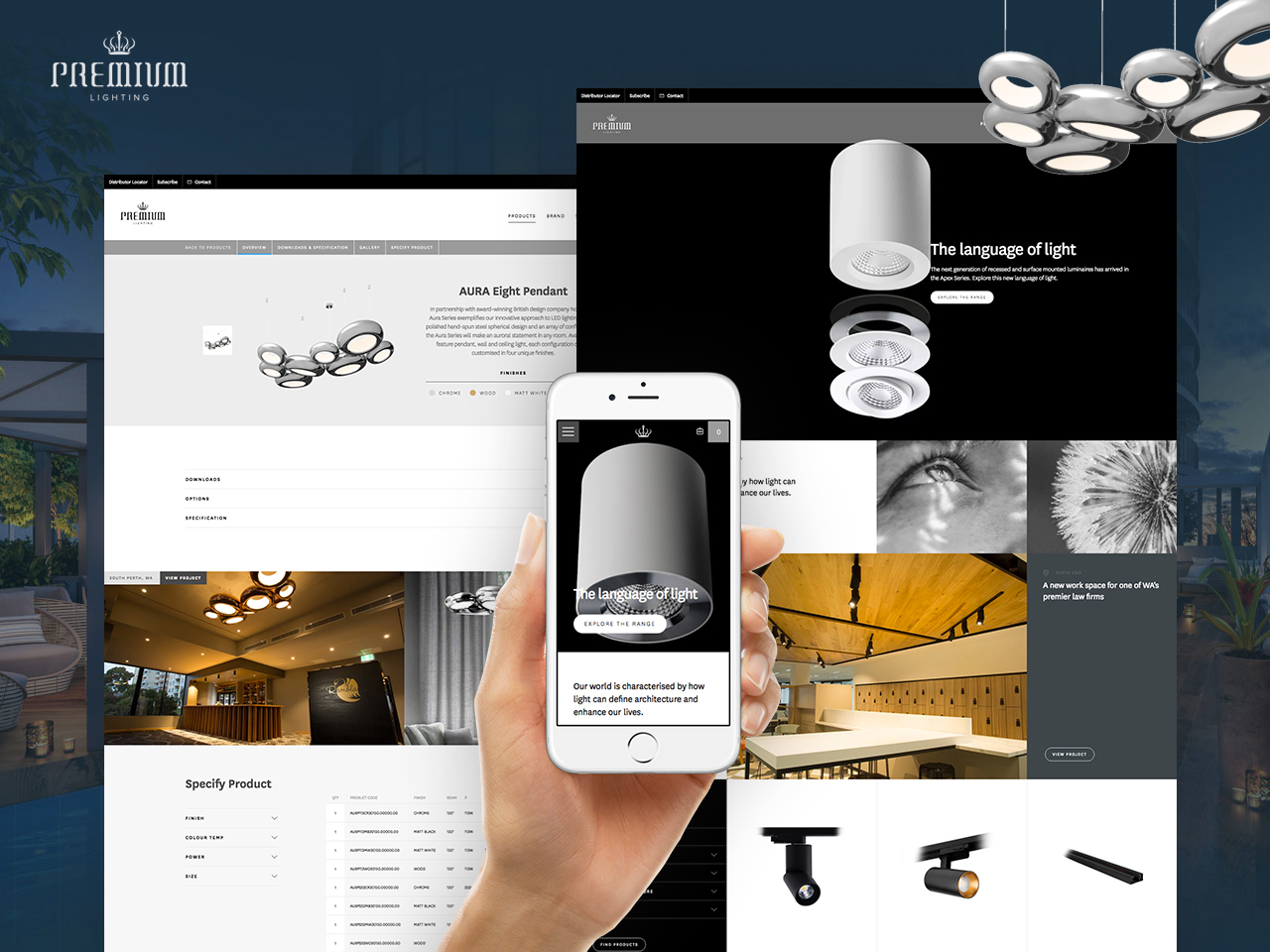 Premium Lighting - 20th Annual Australian Web Awards