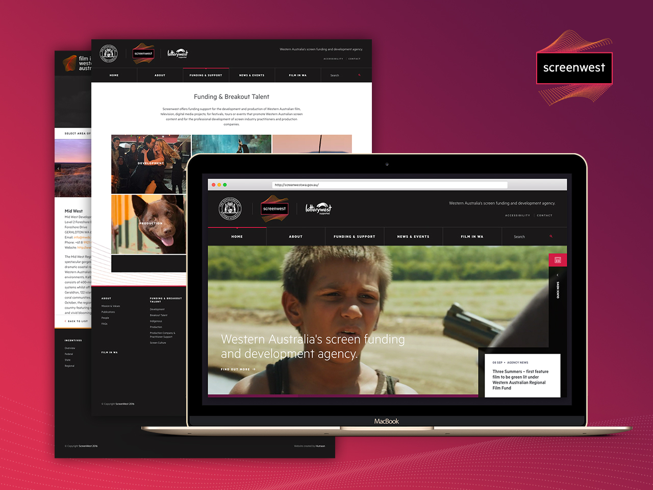 Screenwest - 20th Annual Australian Web Awards