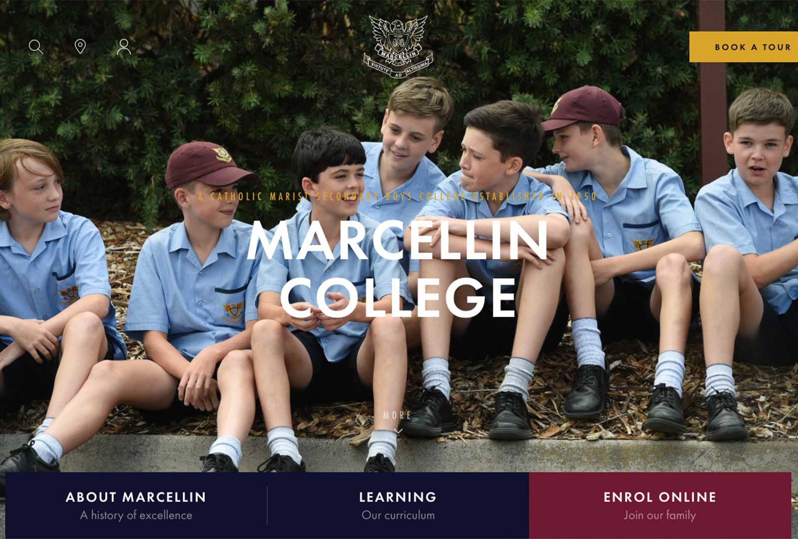 Marcellin College - 20th Annual Australian Web Awards