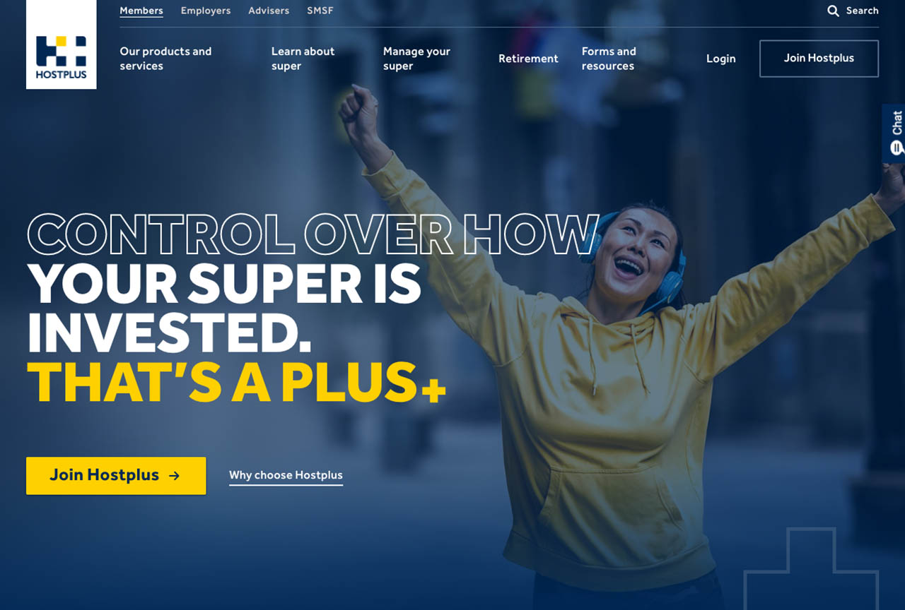 Hostplus - 20th Annual Australian Web Awards