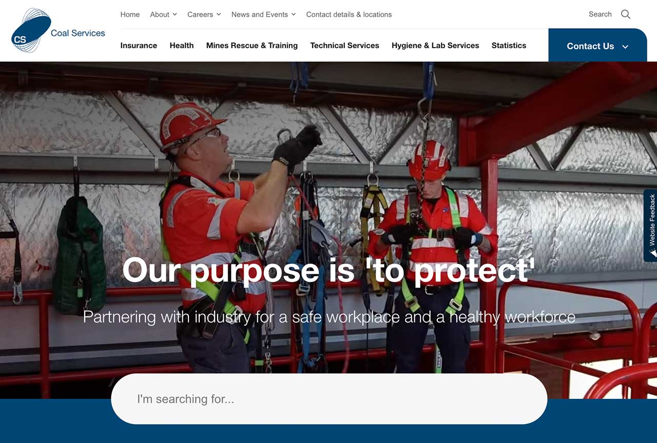 Coal Services - 21st Annual Australian Web Awards