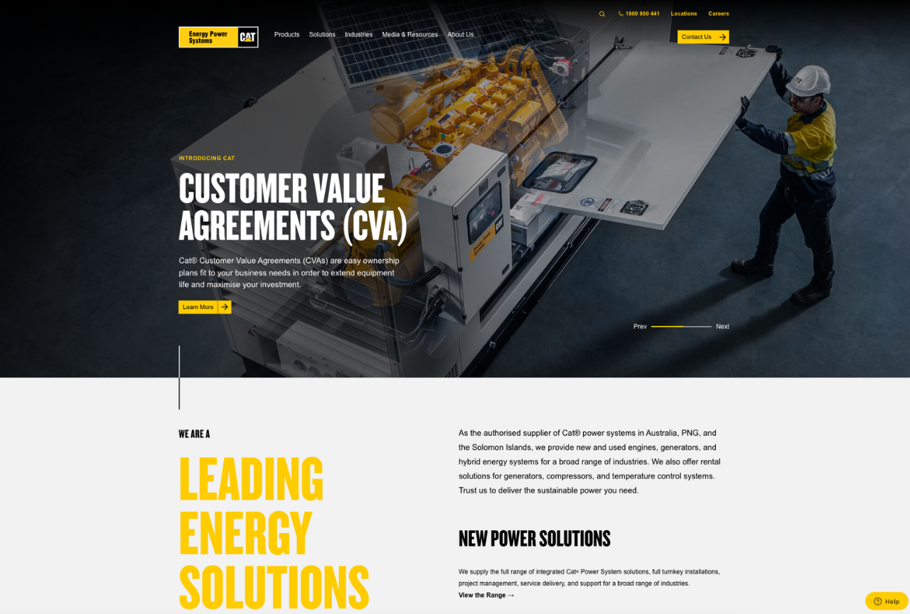 Energy Power Systems Australia - 20th Annual Australian Web Awards