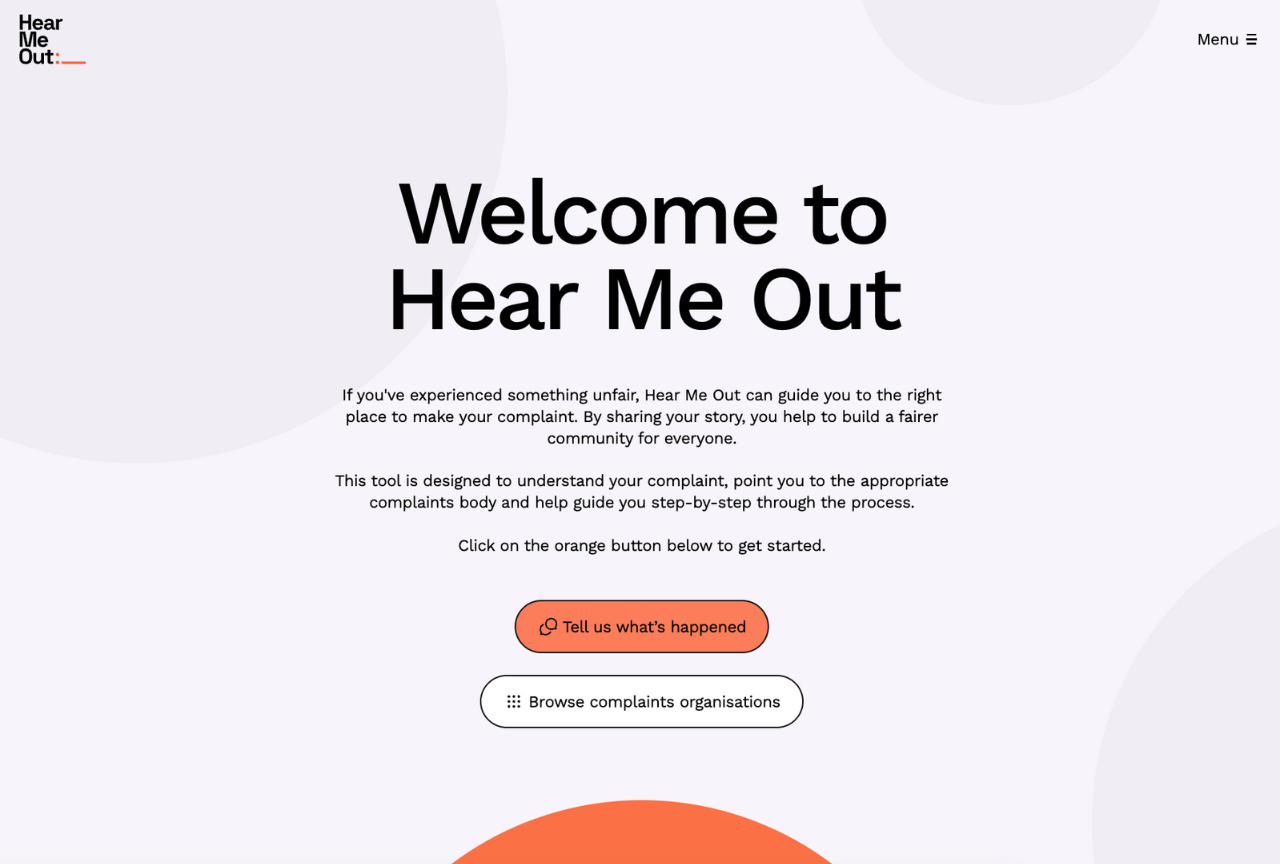 Hear Me Out - 20th Annual Australian Web Awards