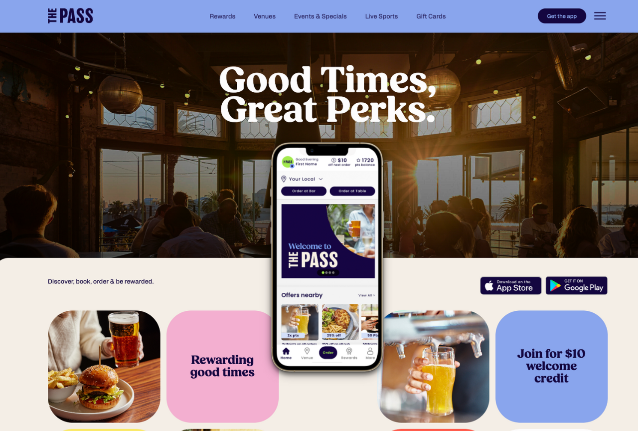 The Pass - 20th Annual Australian Web Awards